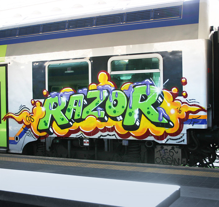 Hello My Name Is: Razor - Spraydaily.com